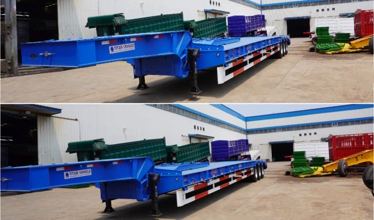 Tri Axle 80 Ton Low Loader Trailer for Sale in Zimbabwe