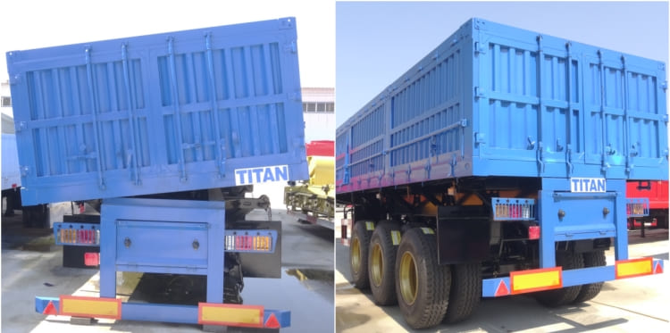 Tri Axle 60 Ton Side Tipper Trailer for Sale in Zimbabwe