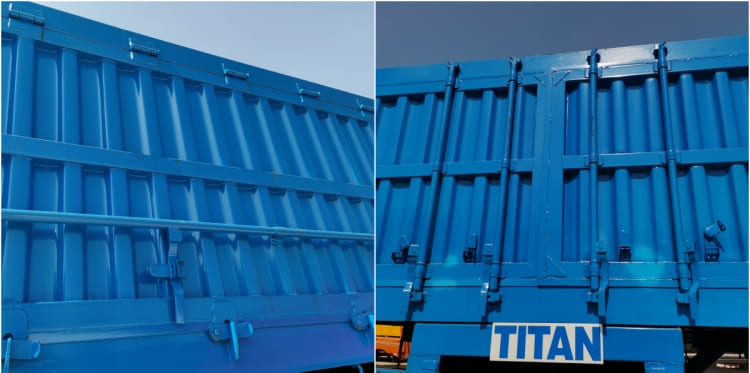 Tri Axle 60 Ton Side Tipper Trailer for Sale in Zimbabwe