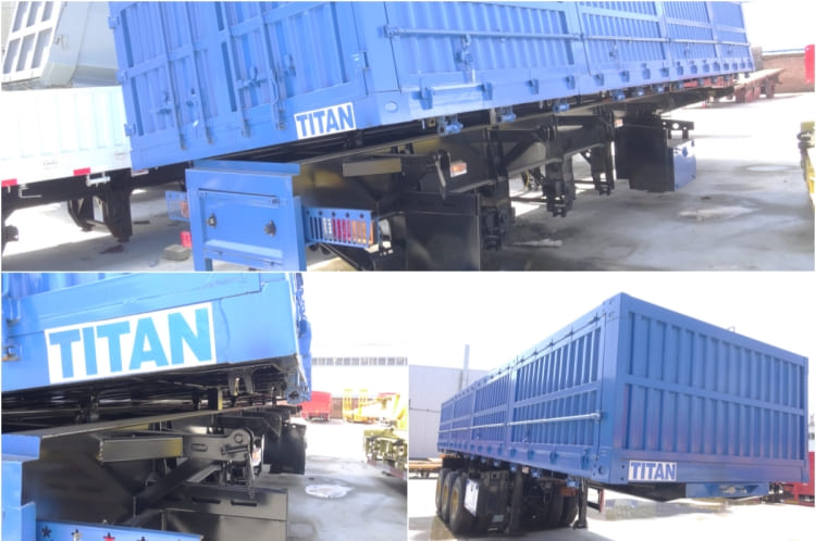 Tri Axle 60 Ton Side Tipper Trailer for Sale in Zimbabwe