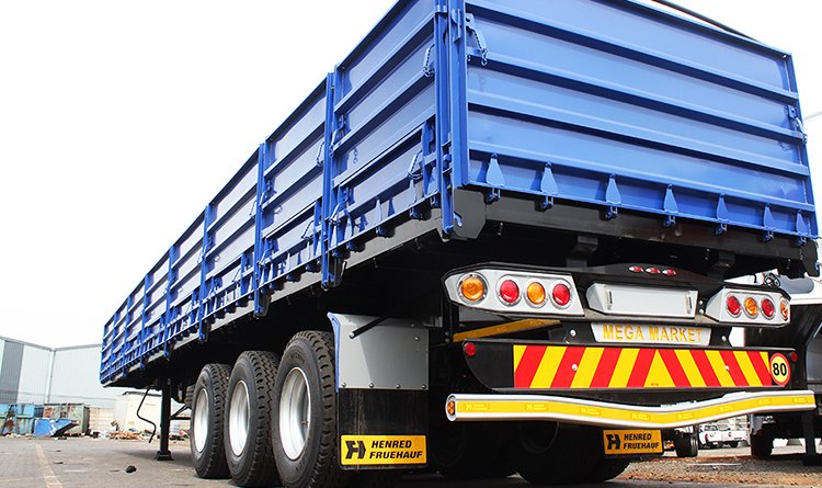 Henred Fruehauf Dropside Tri Axle Trailers for Sale in Zimbabwe