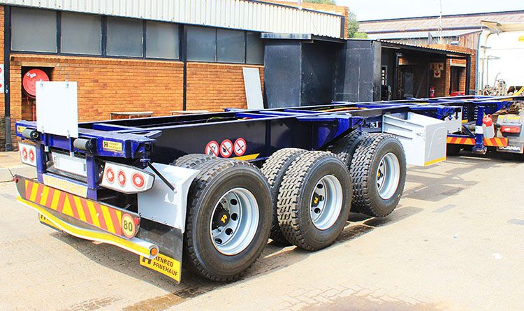 Henred Skeletal Trailer for Sale in Zimbabwe