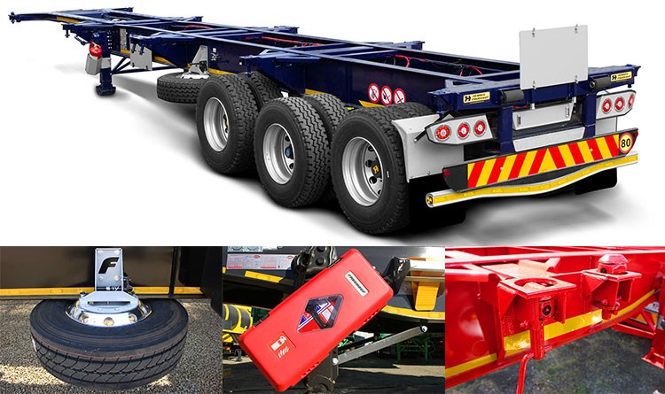 Henred Skeletal Trailer for Sale in Zimbabwe