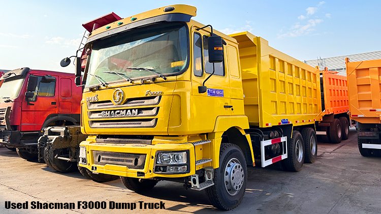 Used Shacman F3000 6x4 Dump Truck for Sale in Zimbabwe
