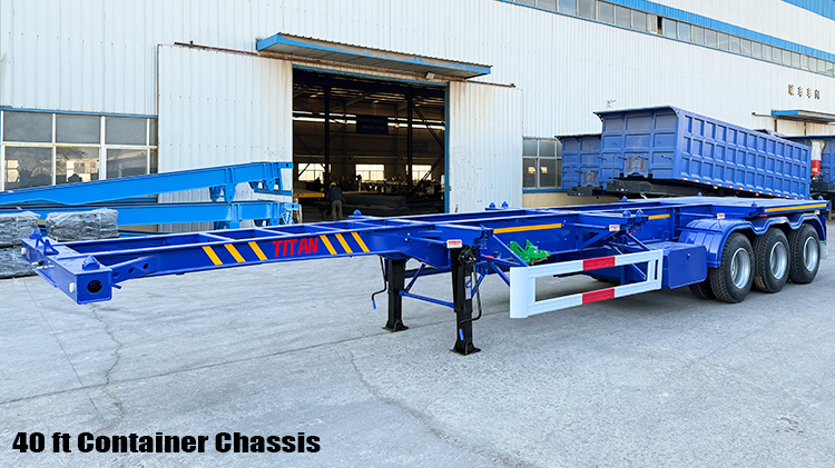 New Tri Axle Container Skeletal Trailer for Sale in Zimbabwe