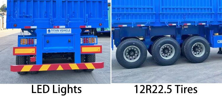 3 Axle 40 Cube Drop Side Tipper for Sale in Zimbabwe