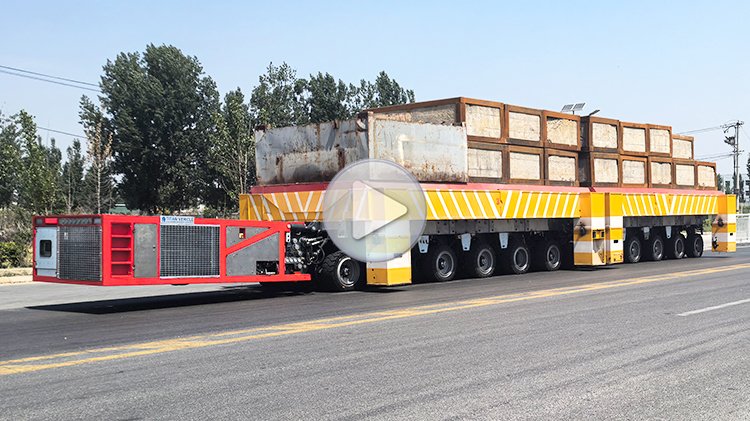 SPMT Vehicle Self Propelled Modular Trailer Price in Zimbabwe