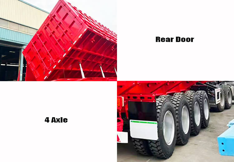 4 Axle Side Tipper Trailer for Sale in Zimbabwe