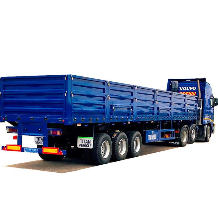 Tri Axle Grain Transport Trailer with Side Boards for Sale in Zimbabwe ...