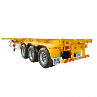 3 Axle Skeletal Trailer - Container Chassis - Container Trailer for Sale in Zimbabwe
